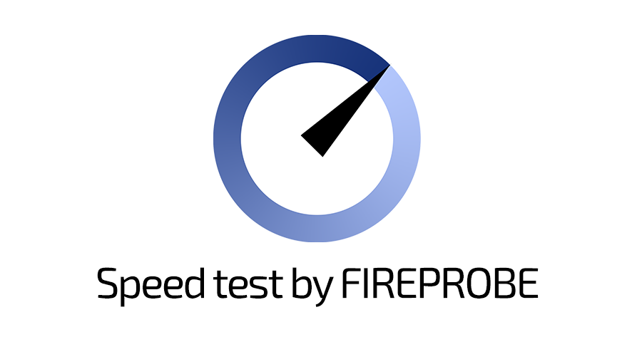 Speed test by FIREPROBE ® - how fast is your Internet?
